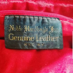 Noble Handbag Inc | Bags | Vintage Noble Handbag Genuine Leather Purse ...